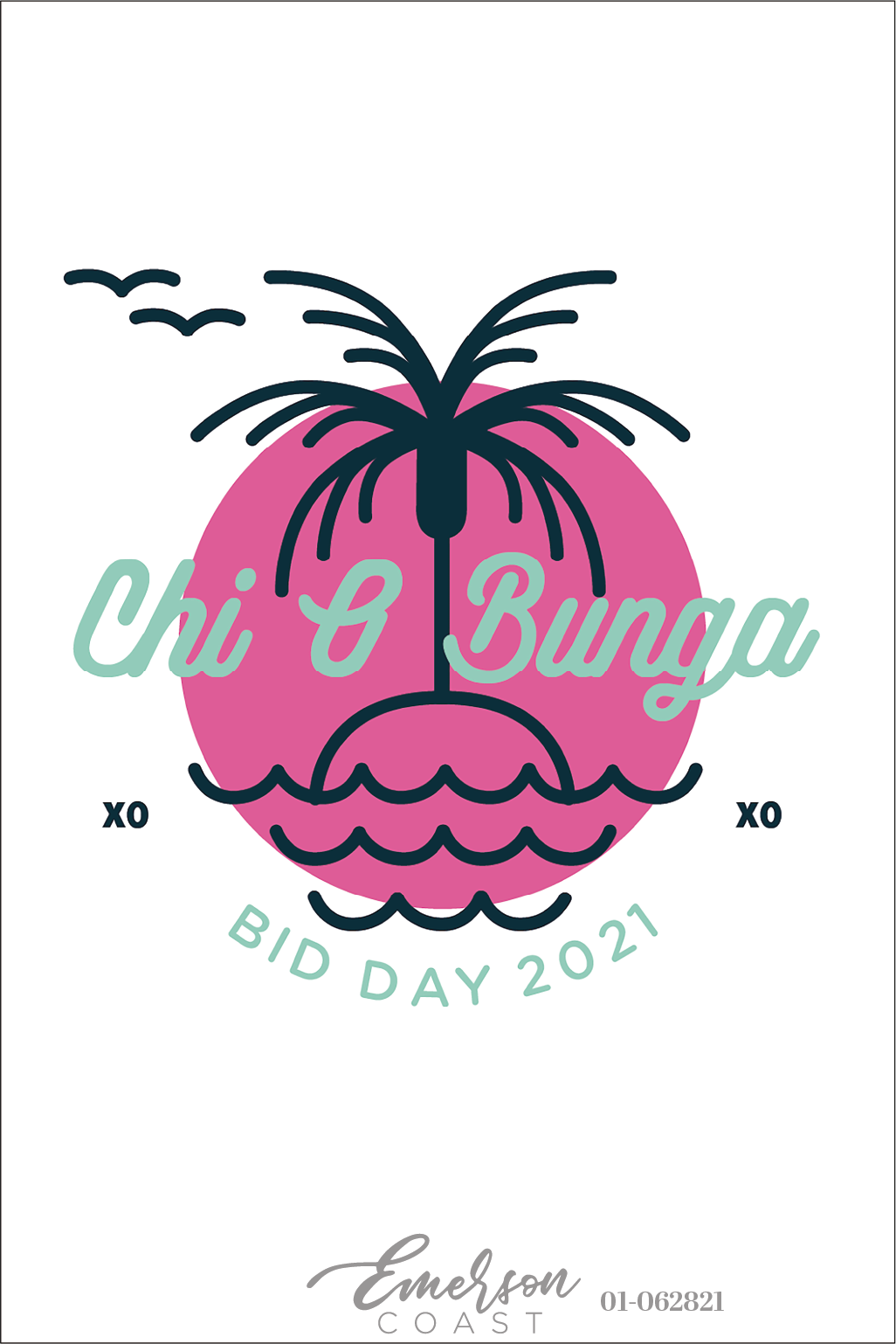 Chi Omega Bunga Bid Day T-Shirt - Emerson Coast