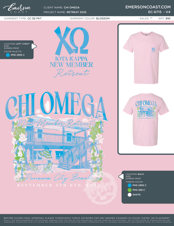 EC-6715 NEW Chi Omega Troy University Retreat 2025-RTR - Emerson Coast