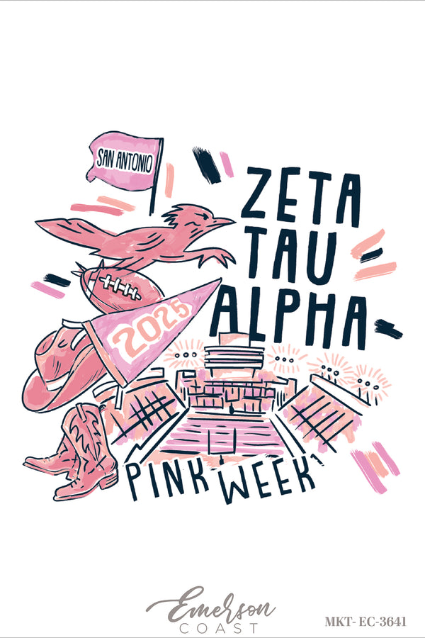 Zeta Tau Alpha University of Texas at San Antonio Pink Week Philanthro ...
