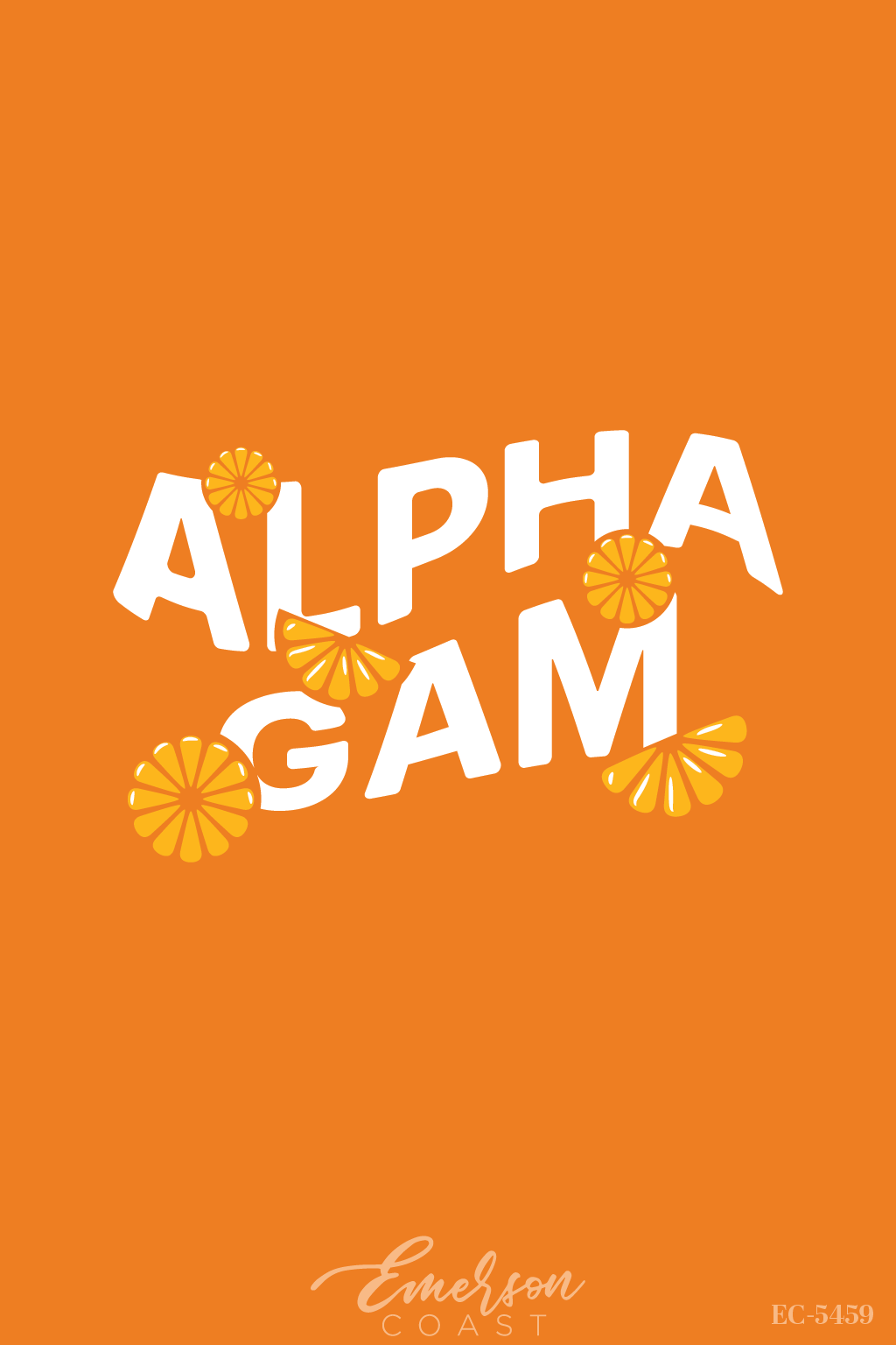 Alpha Gamma Delta Freshly Squeezed Work Week Tee - Emerson Coast