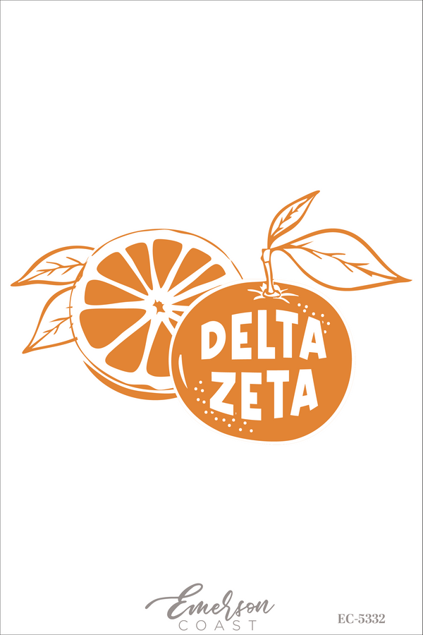 Delta Zeta Freshly Squeezed Bid Day Tee - Emerson Coast