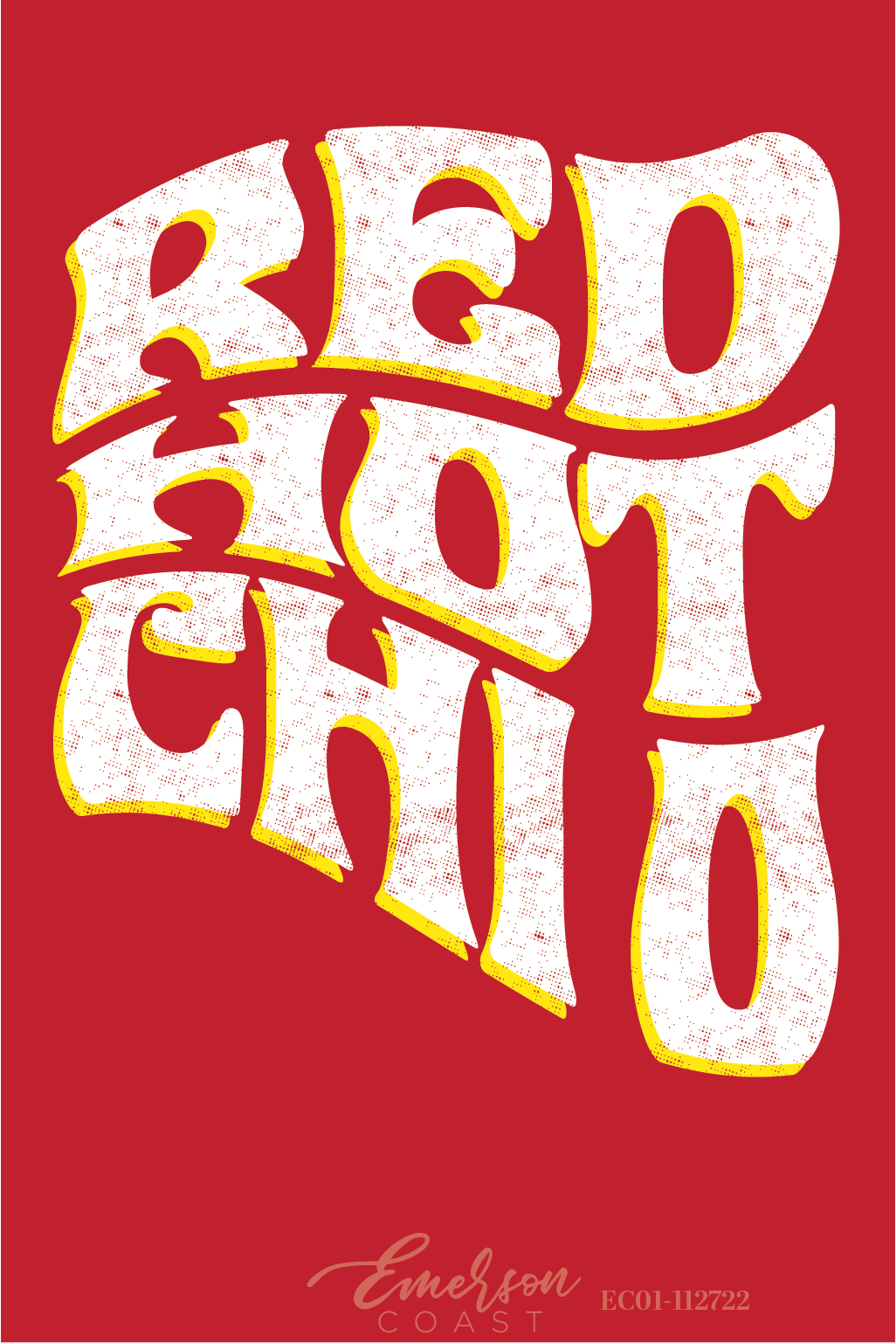 Chi Omega Red Hot Bid Day T-Shirt - Emerson Coast