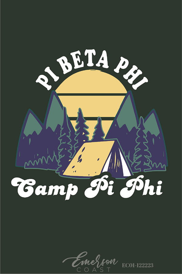 Pi Beta Phi Camp Pi Phi Bid Day T-Shirt - Emerson Coast