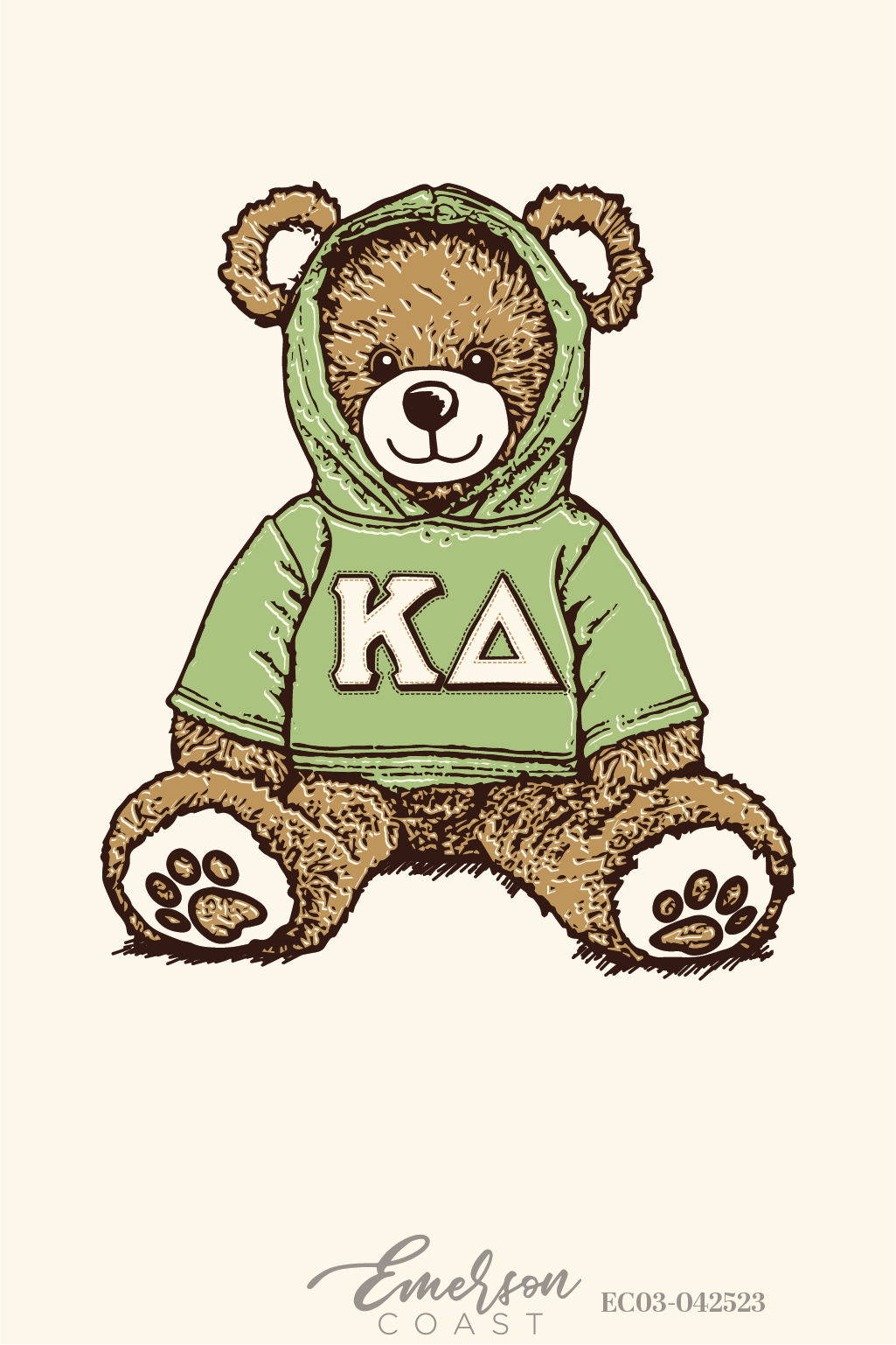 Kappa Delta Bear Bid Day T-Shirt - Emerson Coast