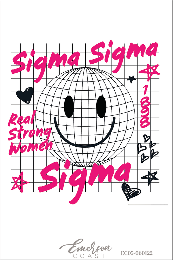 Sigma Sigma Sigma Real Strong Women Recruitment Tank Top - Emerson Coast