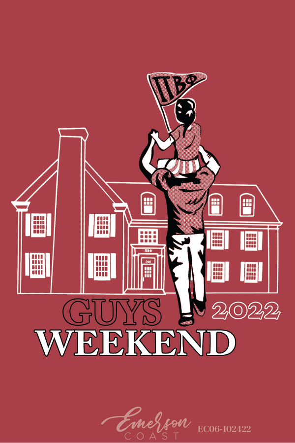 Pi Beta Phi Iowa State University Guys T-Shirt - Emerson Coast
