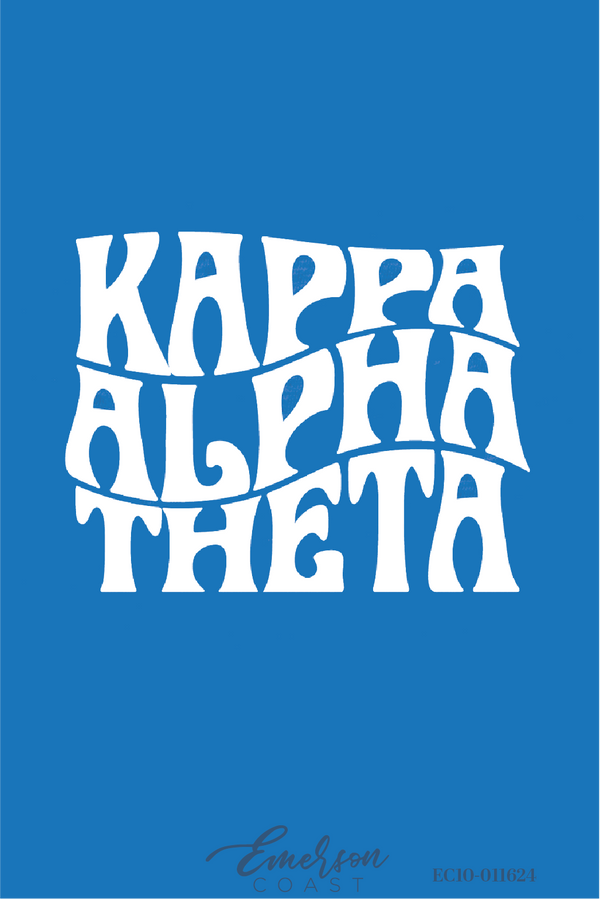 Kappa Alpha Theta UNC Charlotte Recruitment Tee Shirt - Emerson Coast