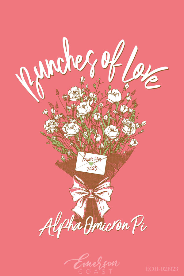 Alpha Omicron Pi Iowa State University Mom's Day T-Shirt - Emerson Coast