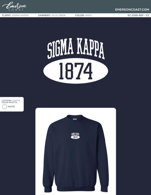 EC-2095 REP Sigma Kappa University of Tennessee at Chattanooga PR Set ...