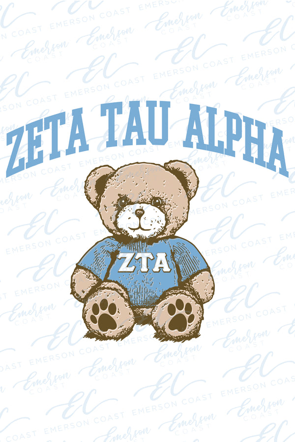 Zeta Tau Alpha Bear - Emerson Coast