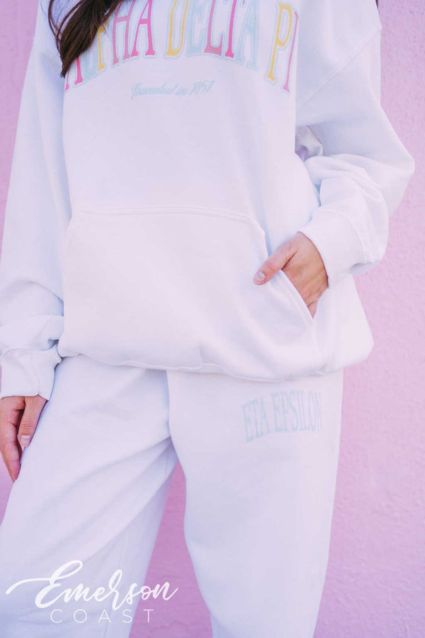 ADPi Colorful White Set - Emerson Coast