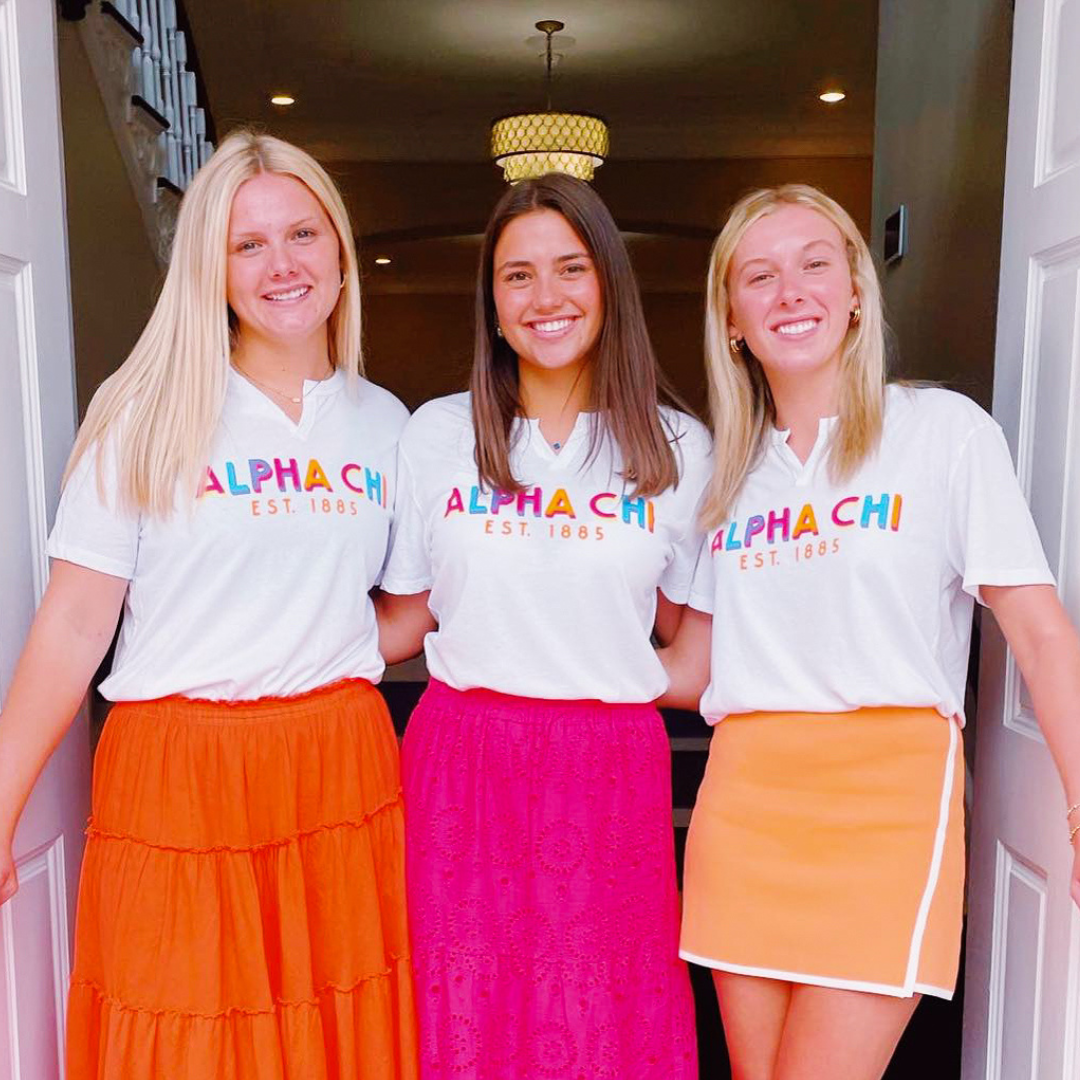 Custom Sorority T-Shirts, Sorority Apparel & Shirts | Emerson Coast