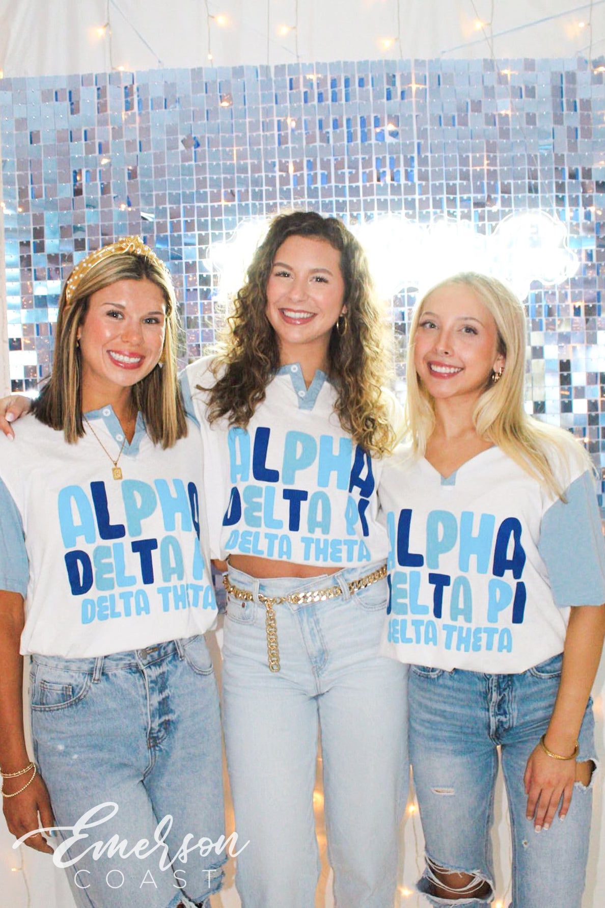 Alpha Delta Pi Custom Sorority T-shirt Designs - Emerson Coast