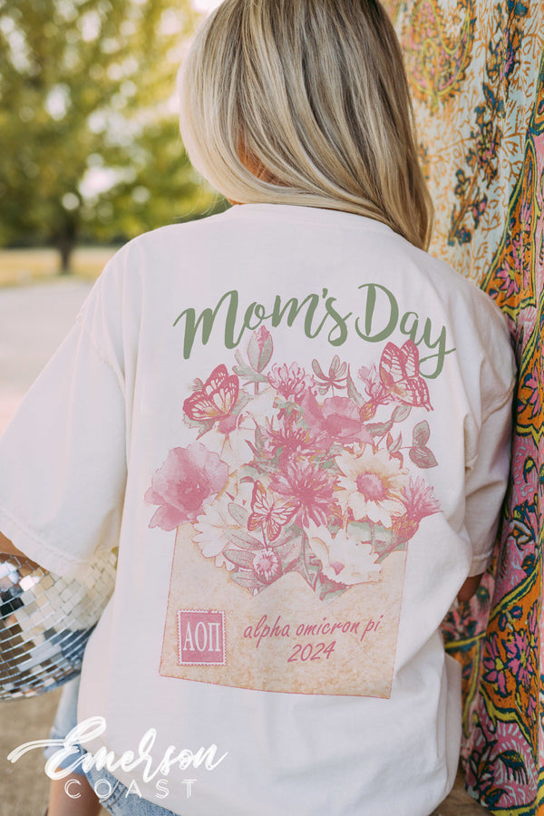 Sorority Moms Day Custom Sorority T-shirt Designs - Emerson Coast