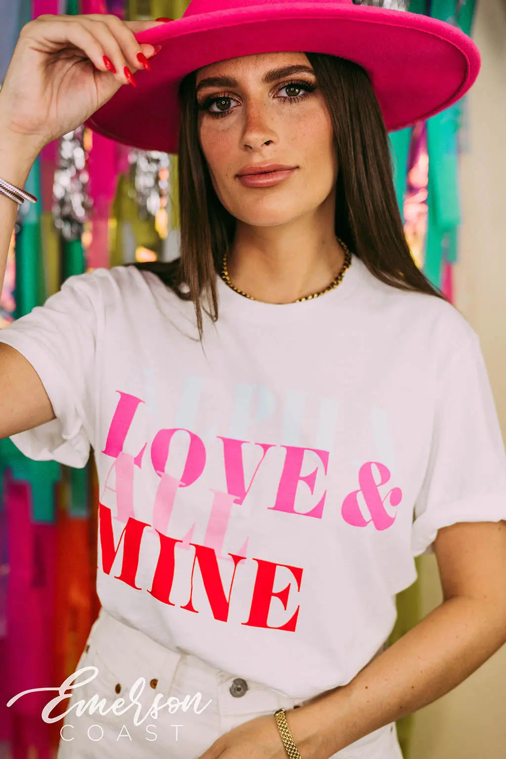 AOII Alpha Love and Mine Tee - Emerson Coast