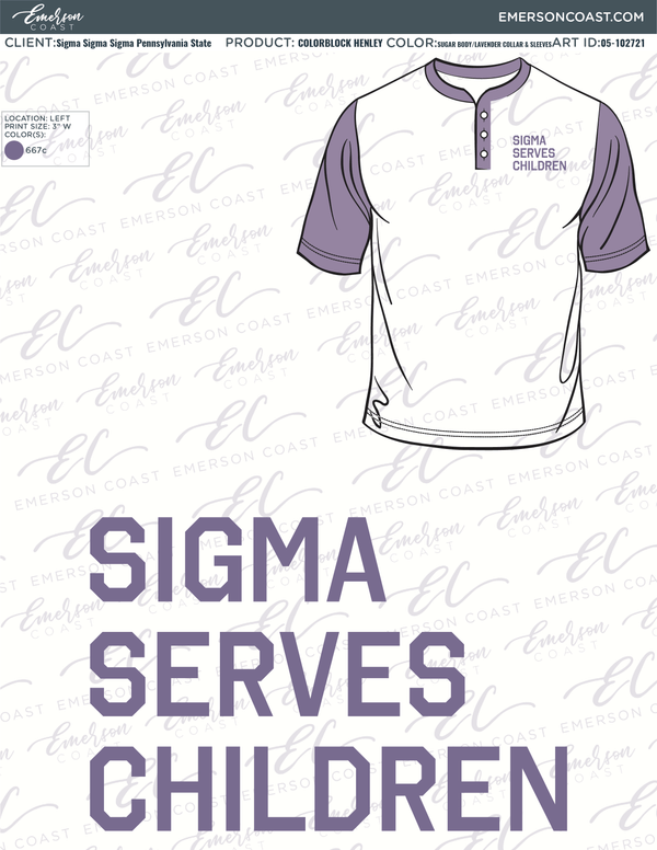 05-102721 Sigma Sigma Sigma Pennsylvania State University Colorblock 2 ...
