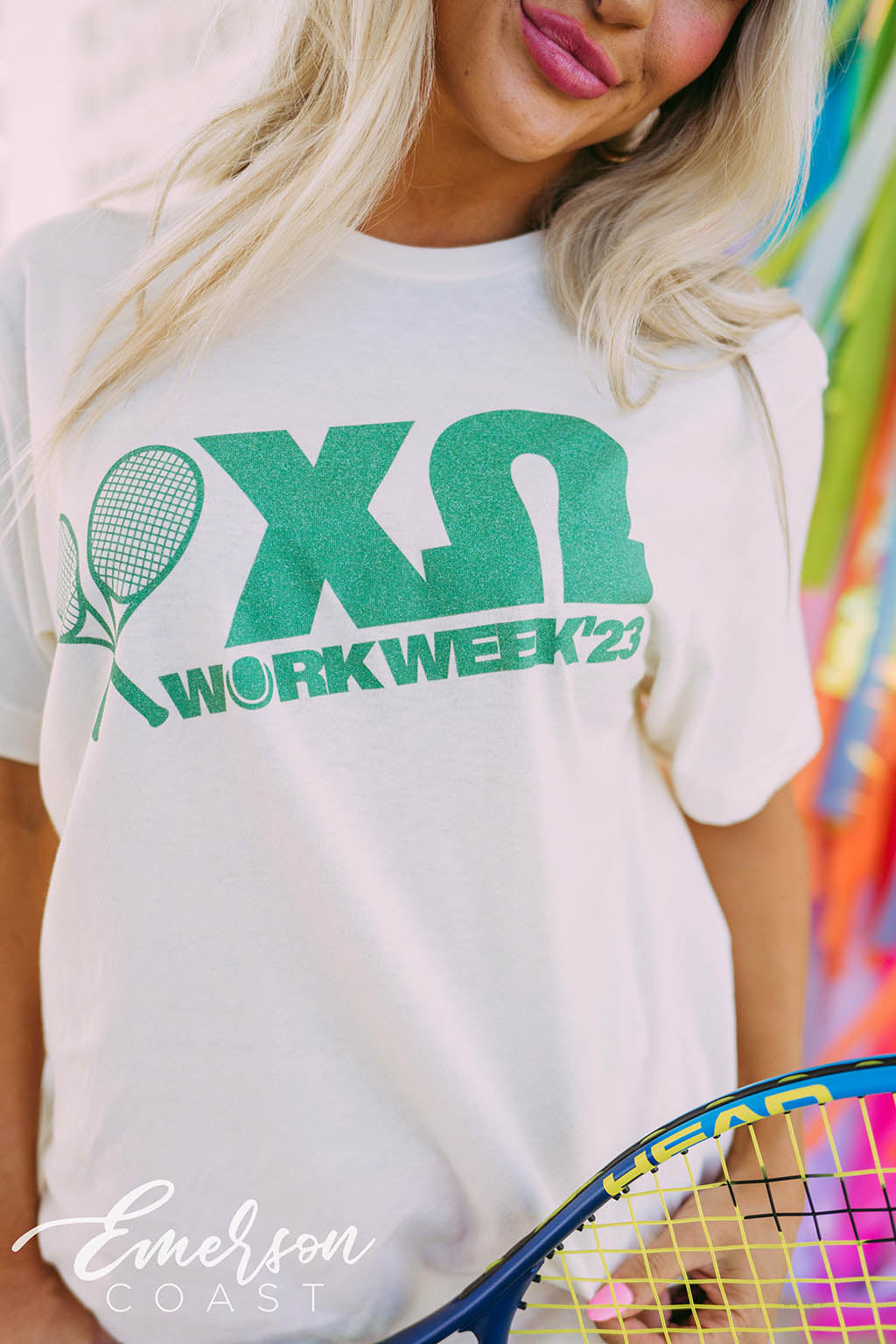 Sorority Work Week Custom T-shirt Designs - Emerson Coast
