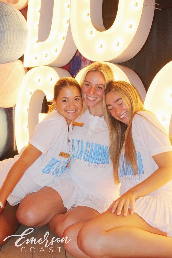 Delta Gamma Do Good Philanthropy Henley - Emerson Coast