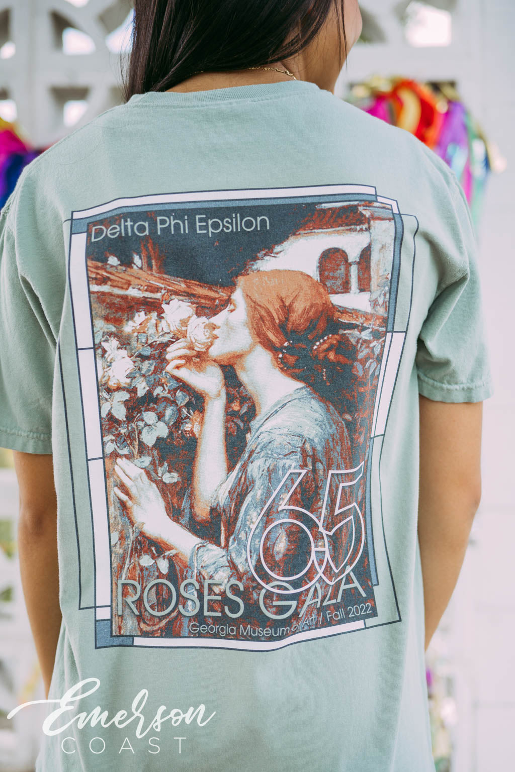Delta Phi Epsilon 65 Roses Gala Tshirt - Emerson Coast