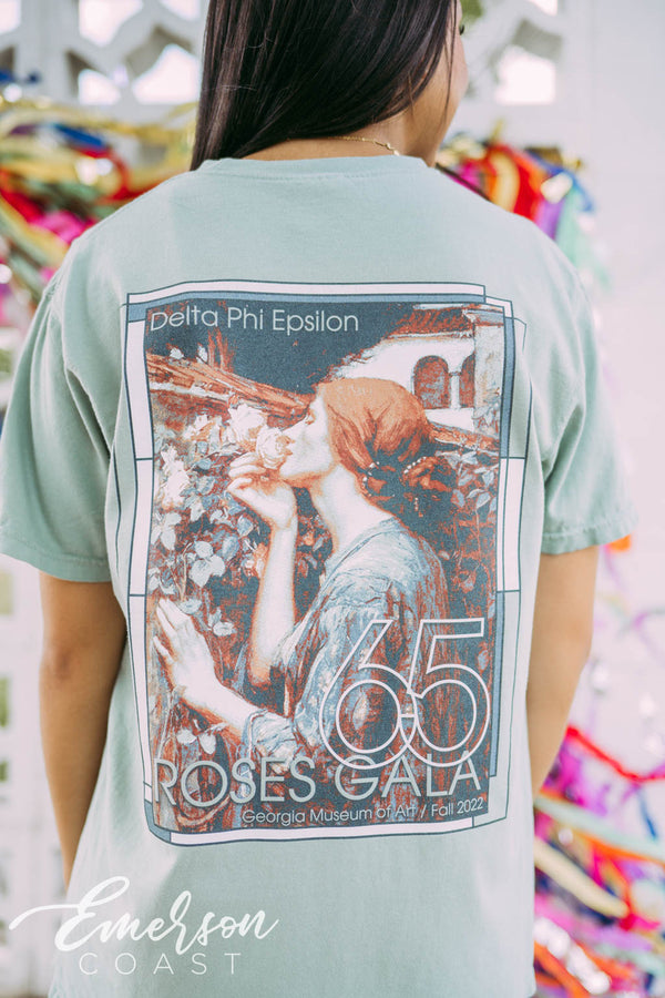 Delta Phi Epsilon 65 Roses Gala Tshirt - Emerson Coast