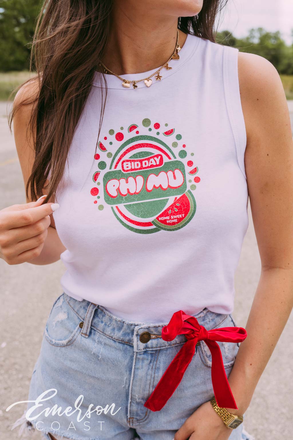 Phi Mu T-shirt Designs | Custom Sorority T-shirts - Emerson Coast