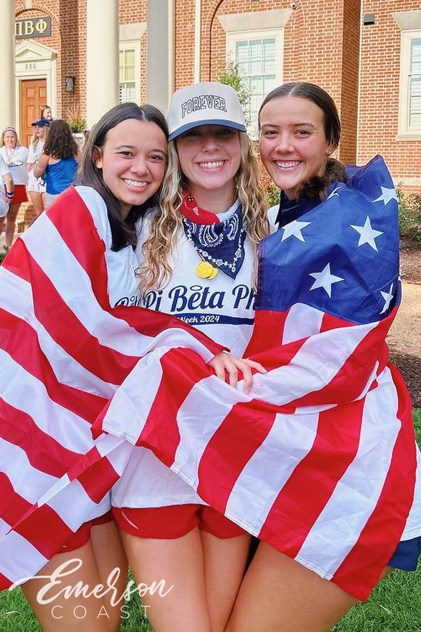 Pi Beta Phi University of Georgia Spirit Week Henley Shirt - Emerson Coast