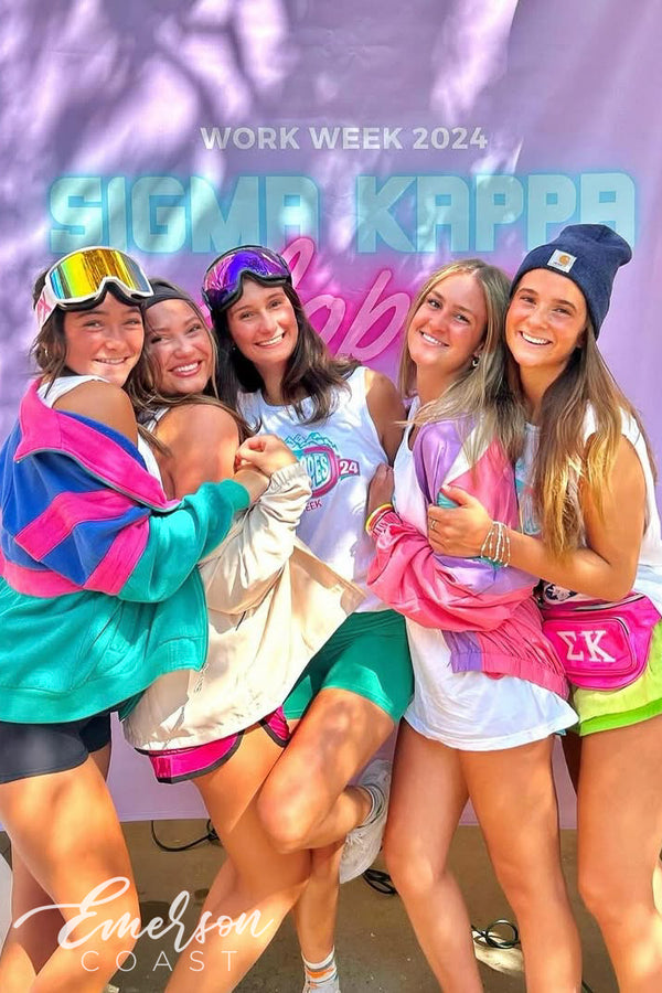 Sigma Kappa Auburn University Sigma Slopes Work Week Tank - Emerson Coast