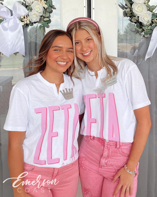Zeta Bold Pink Recruitment Notch - Emerson Coast