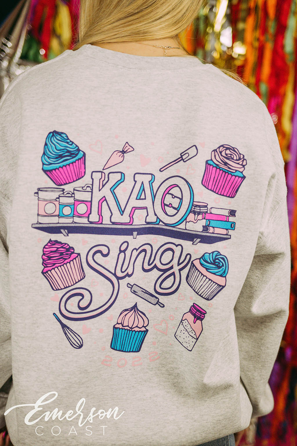 Kappa Alpha Theta Sing Crewneck - Emerson Coast