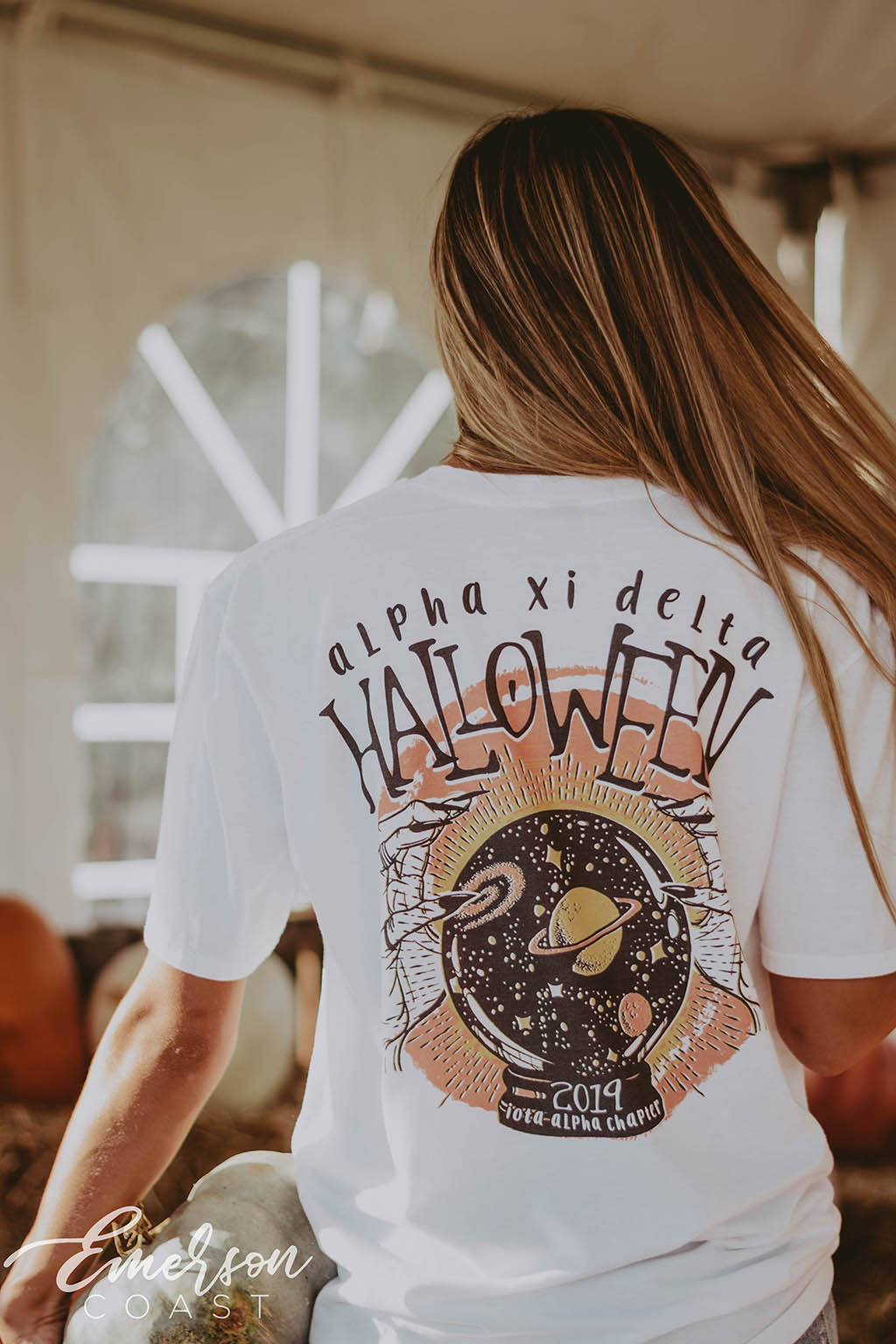 Alpha Xi Delta Halloween T-shirt - Emerson Coast