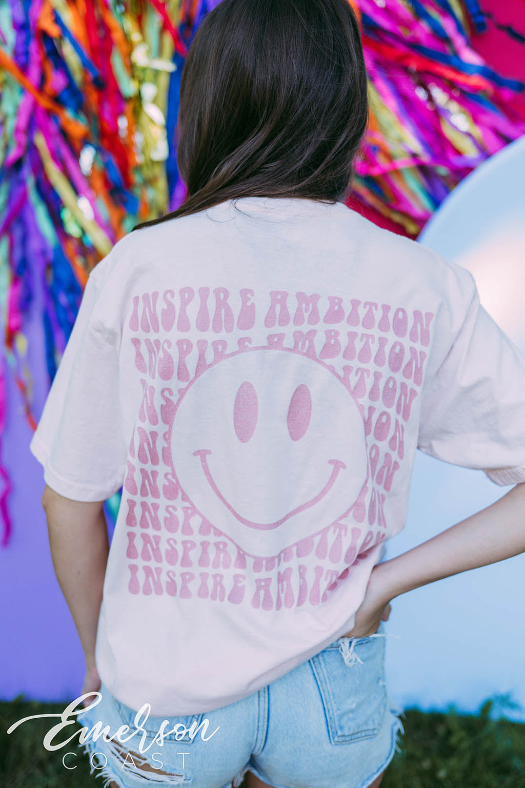 Alpha Omicron Pi PR Inspire Ambition Tee - Emerson Coast