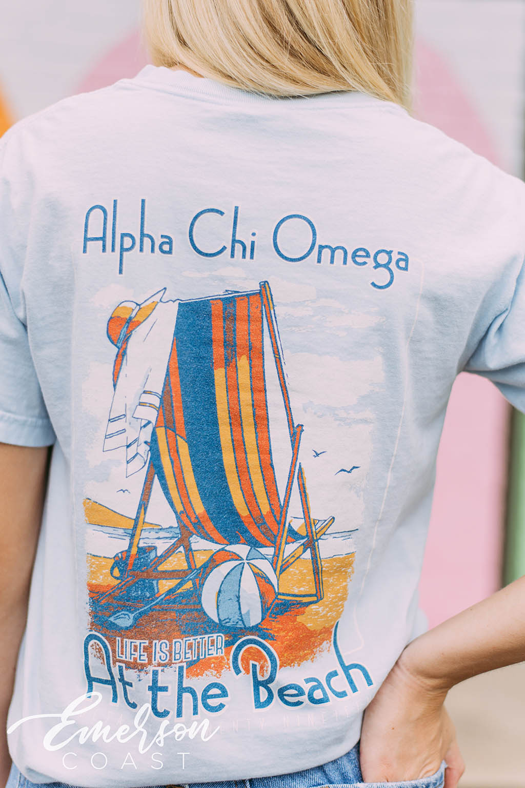 Sorority Spring Break Custom Sorority T-shirt Designs - Emerson Coast