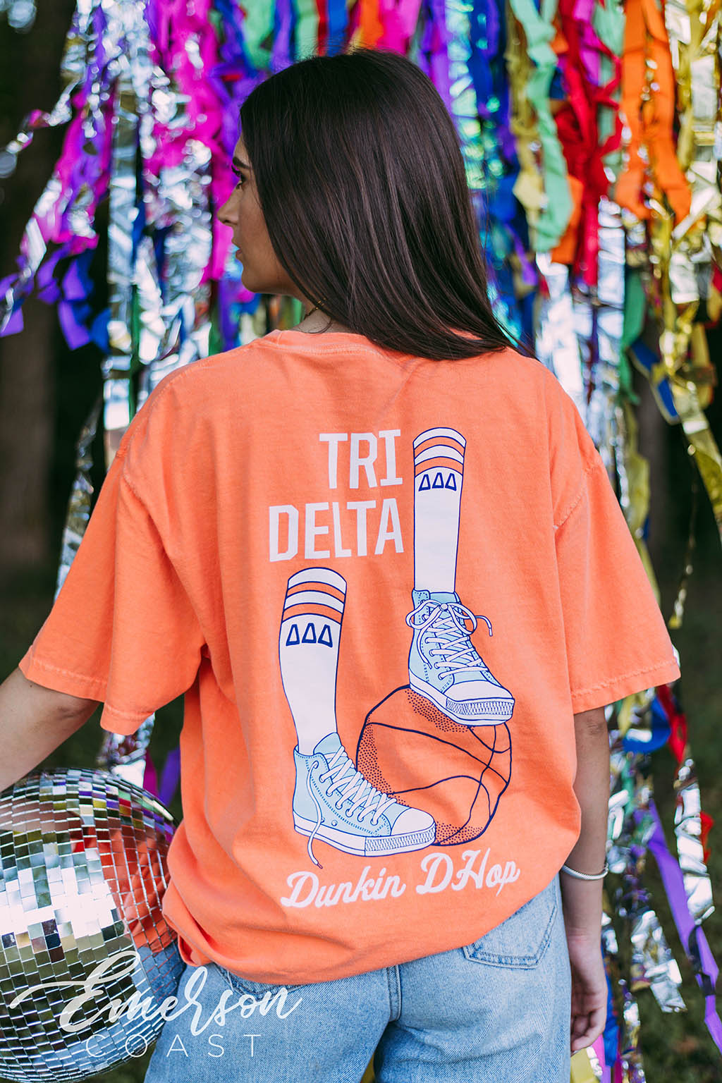 Tri Delta Dunkin Dhop Philanthropy Tee - Emerson Coast