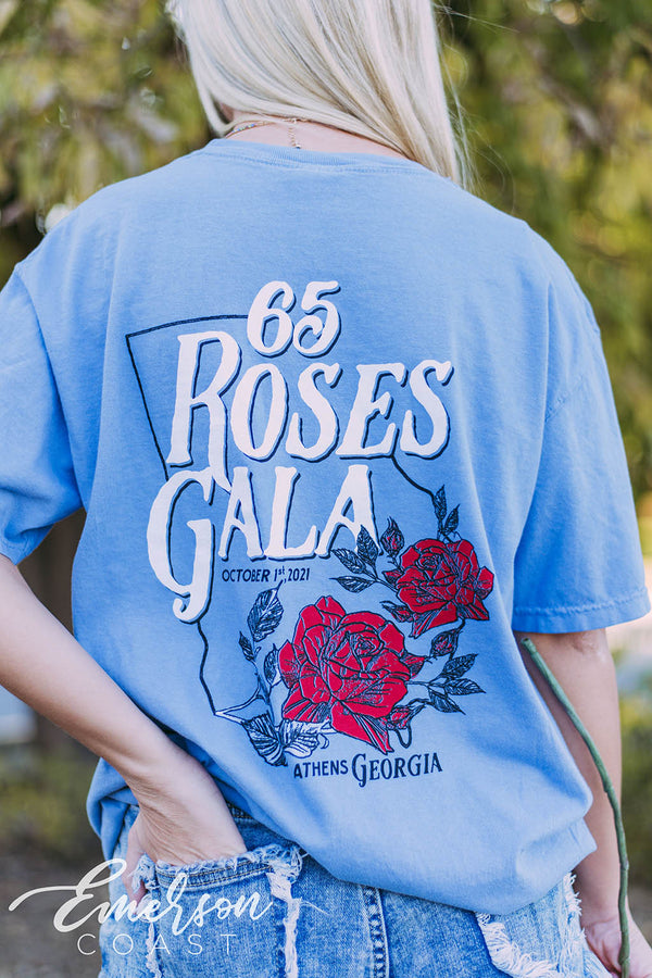 Delta Phi Epsilon 65 Roses Gala Tee - Emerson Coast