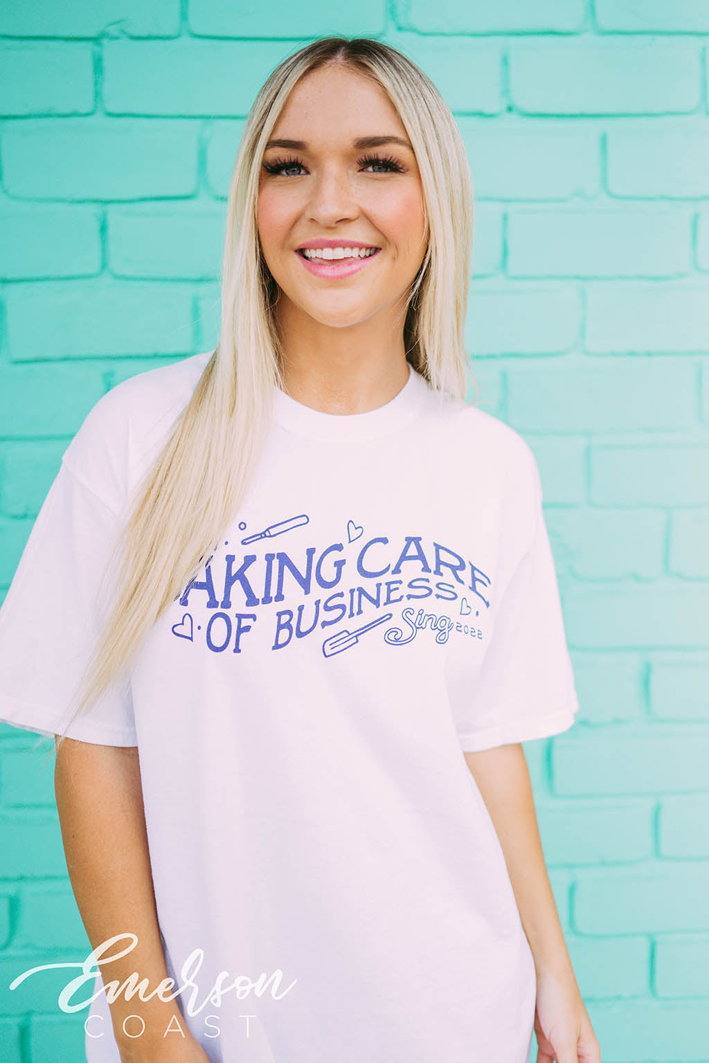 Kappa Alpha Theta Sing Baking Tee - Emerson Coast