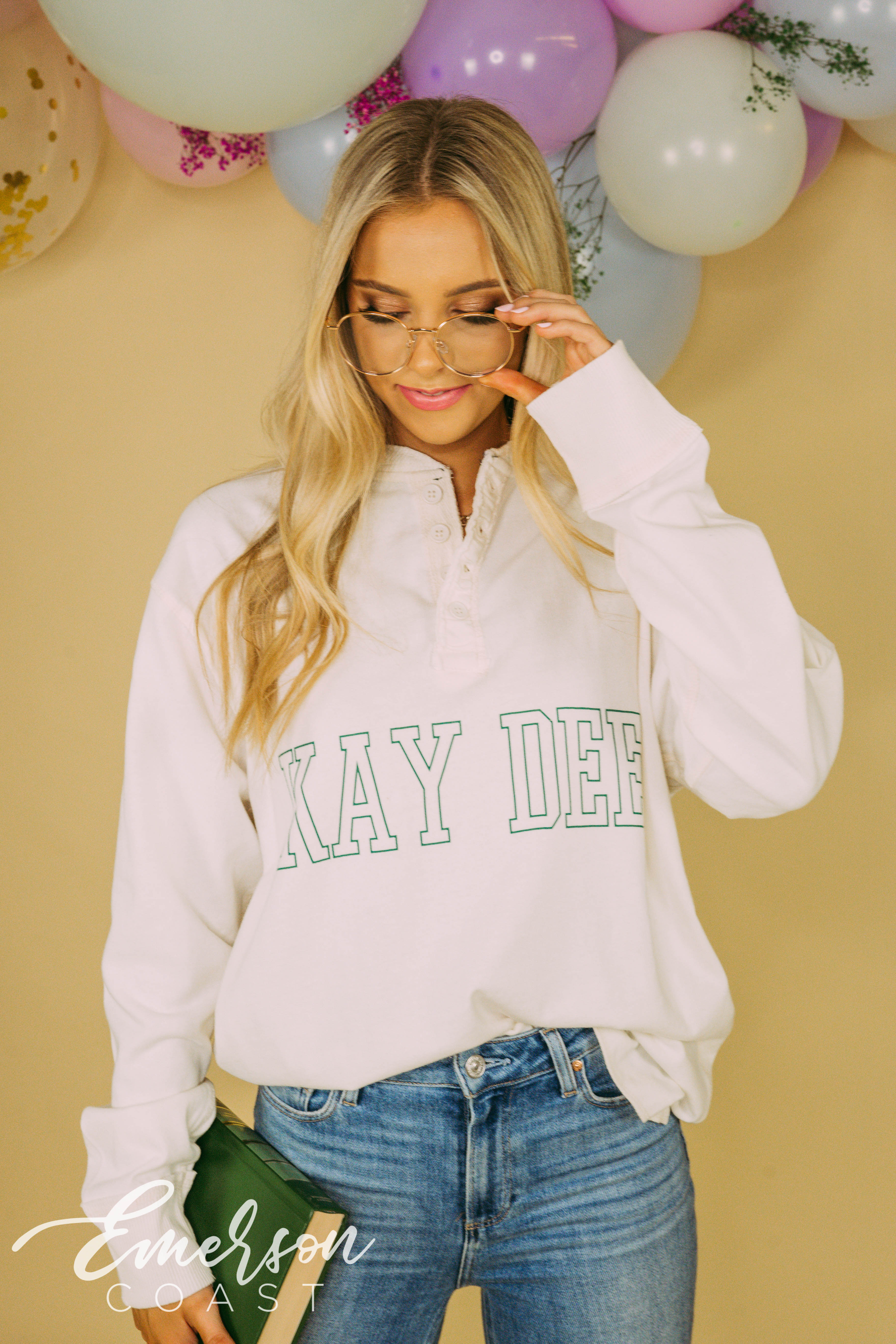 Kay Dee Long Sleeve Thermal Henley - Emerson Coast