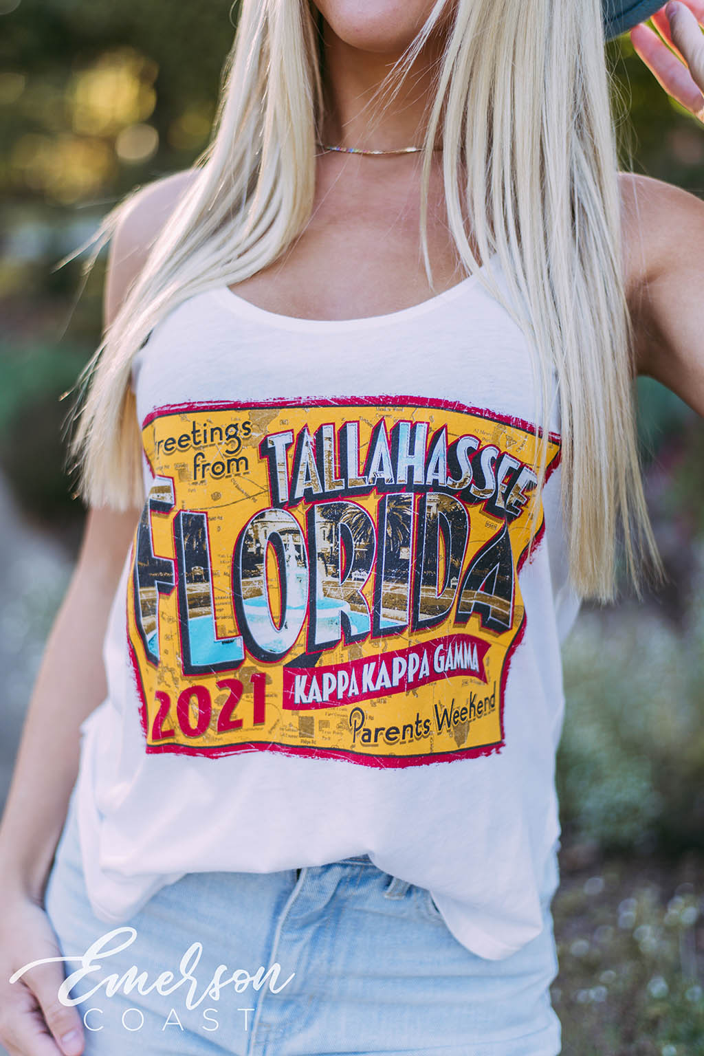 Kappa Kappa Gamma Parents Weekend Slouchy Tank - Emerson Coast