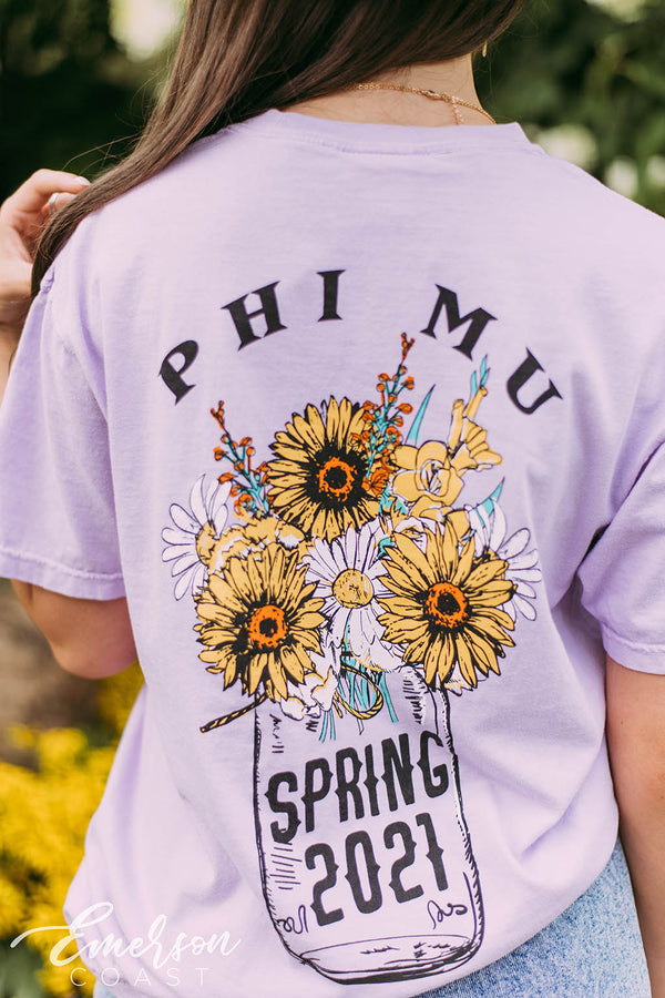 Phi Mu Spring 2021 PR Tee - Emerson Coast