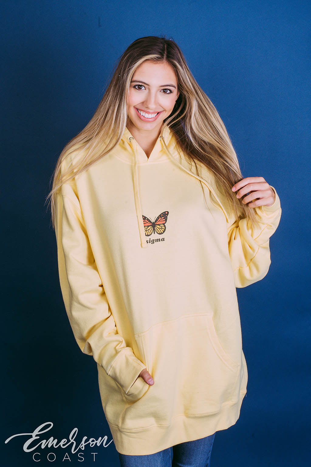 Sigma Butterfly Simple PR Hoodie - Emerson Coast