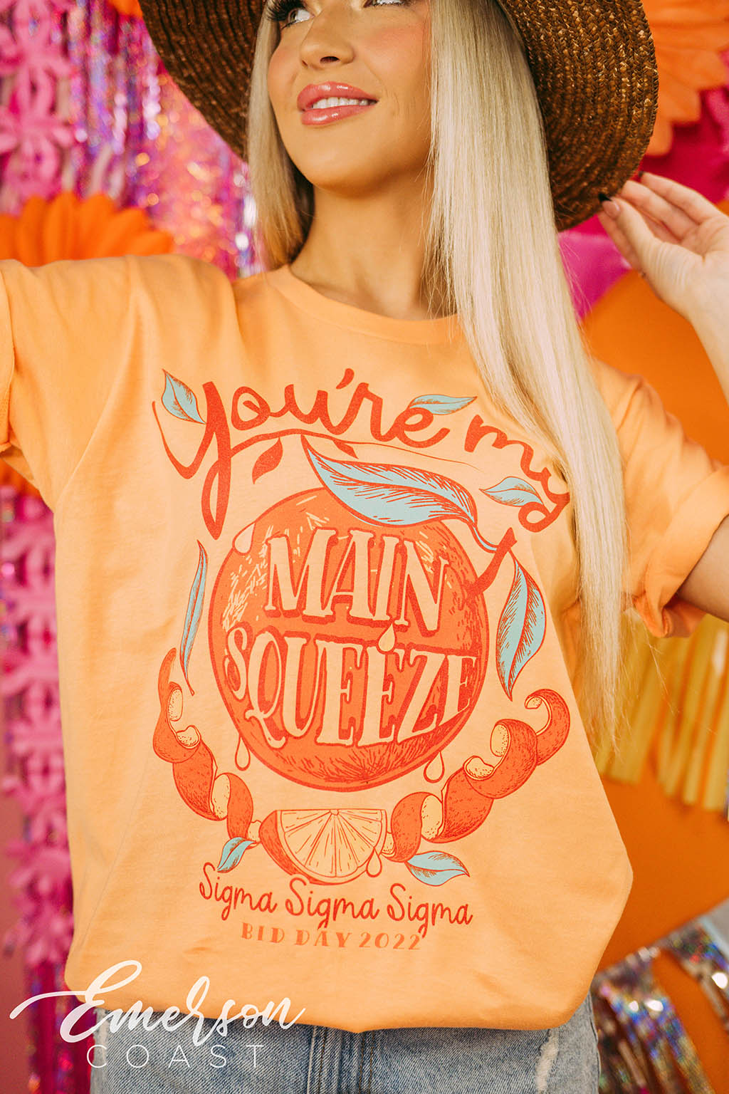 Tri Sigma Custom Sorority T-shirt Designs - Emerson Coast