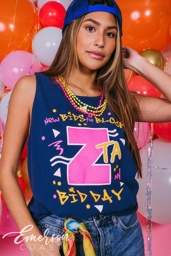 ZTA New Bids On The Block Bid Day Tank - Emerson Coast