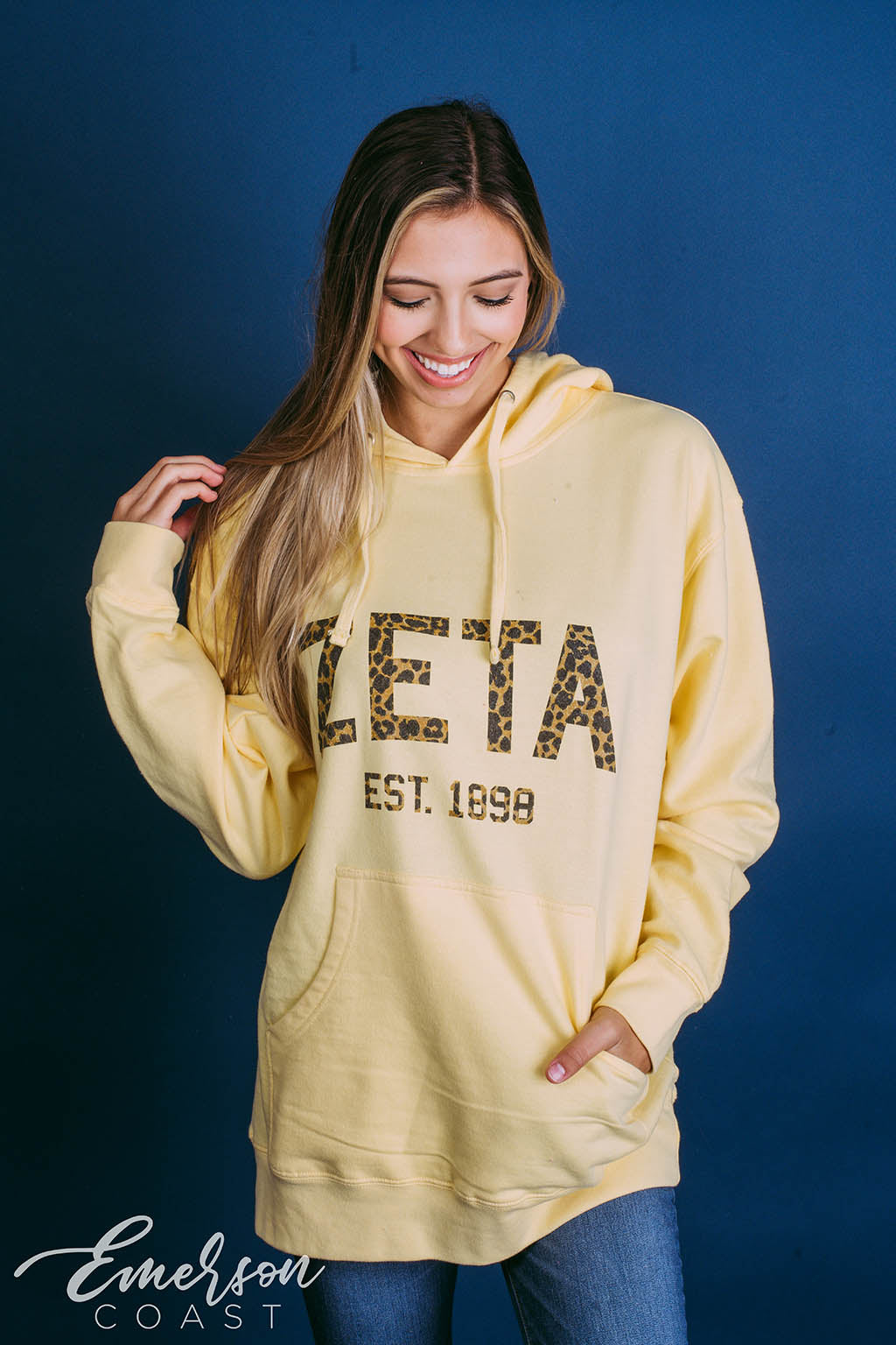 Zeta Animal Print PR Hoodie - Emerson Coast